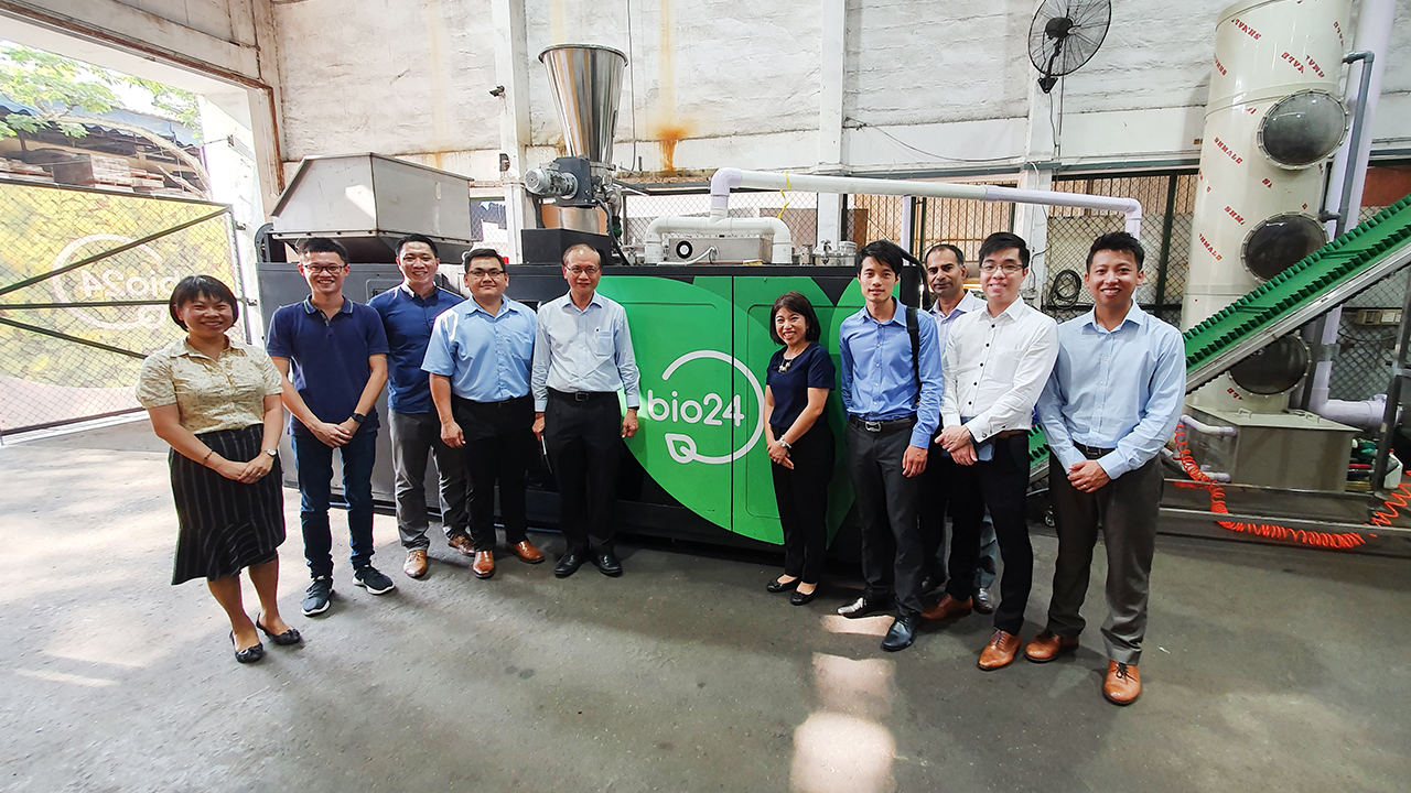 Enterprise Singapore’s visit to TRIA’s Bio24 Digester – TRIA